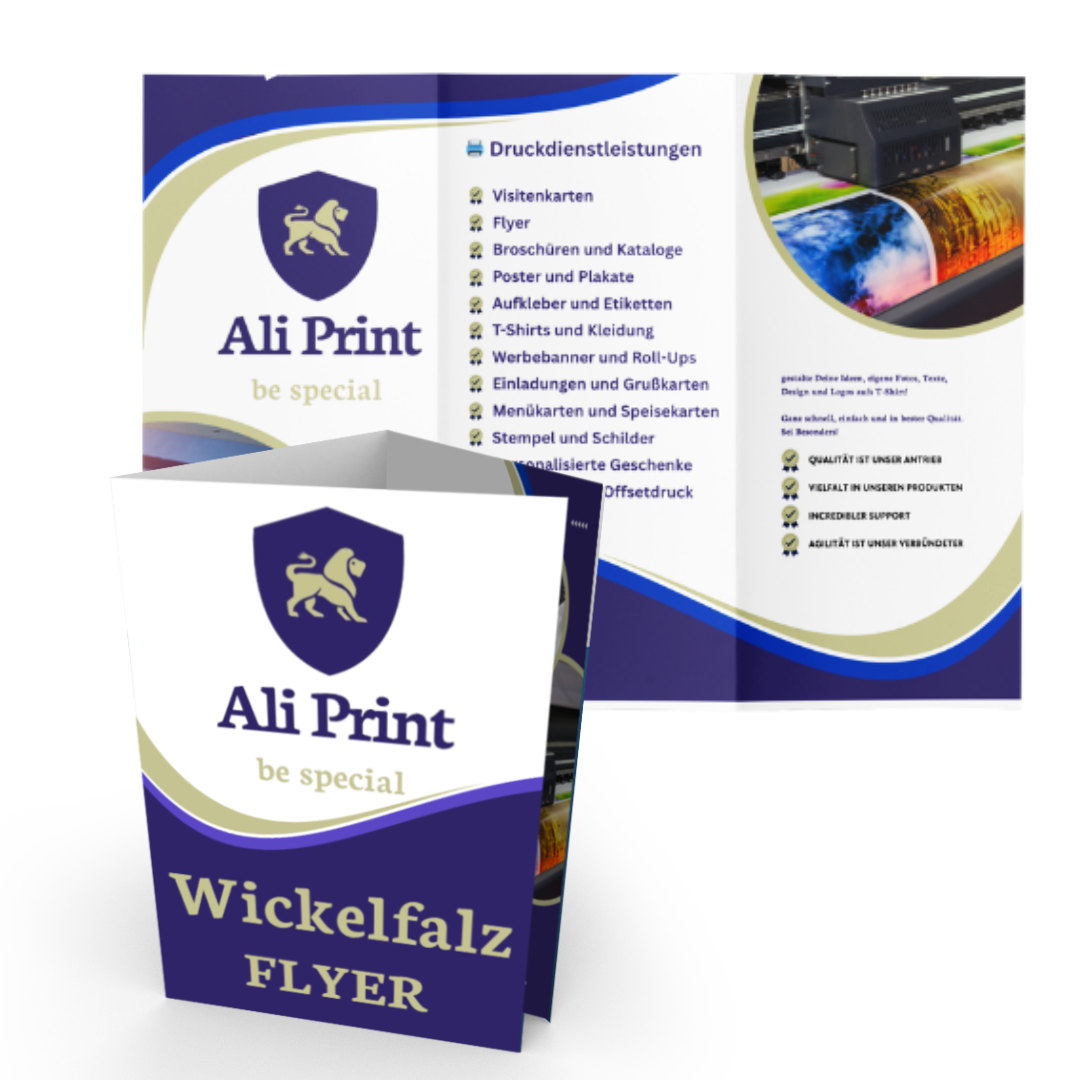 Wickelfalz Flyer – Ali Print